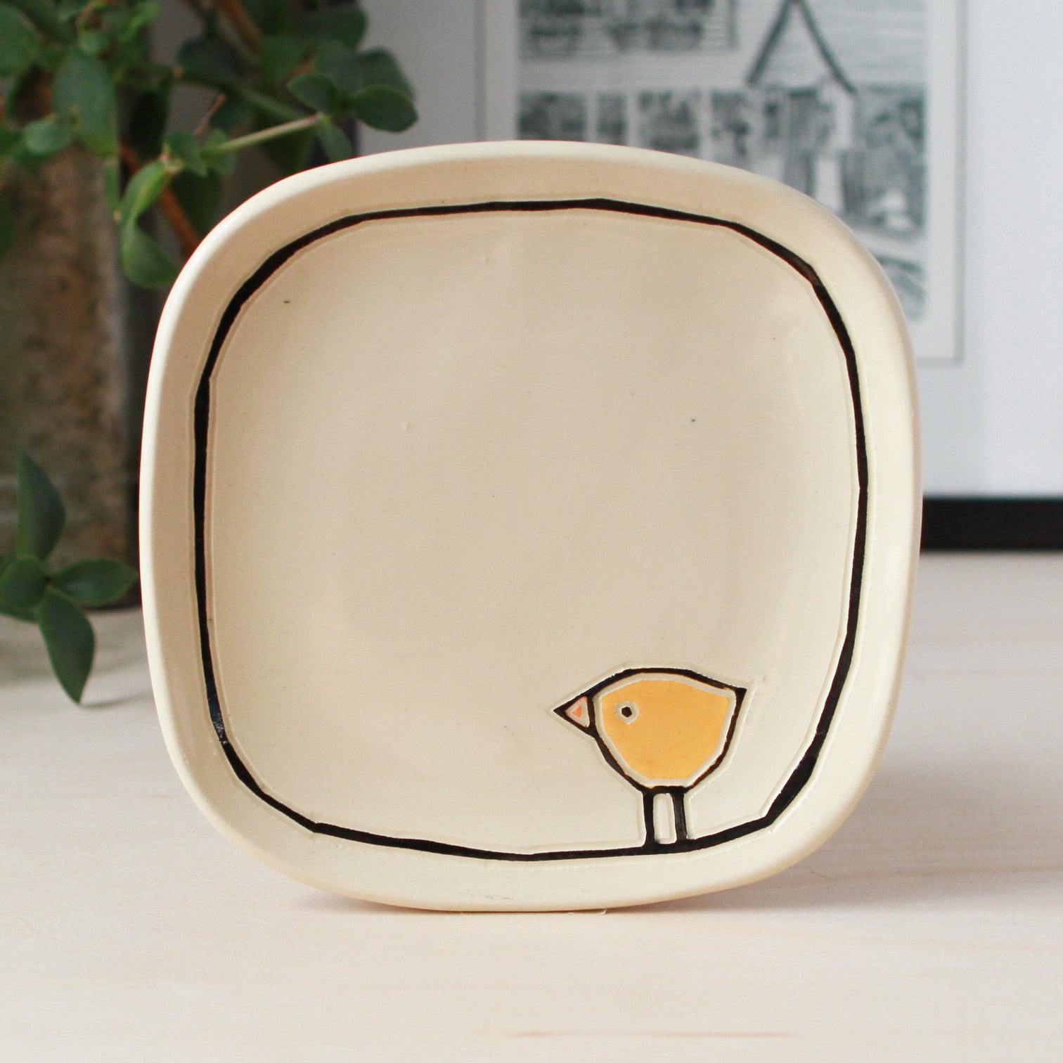 Bird Tapas Plate – Susan Stone